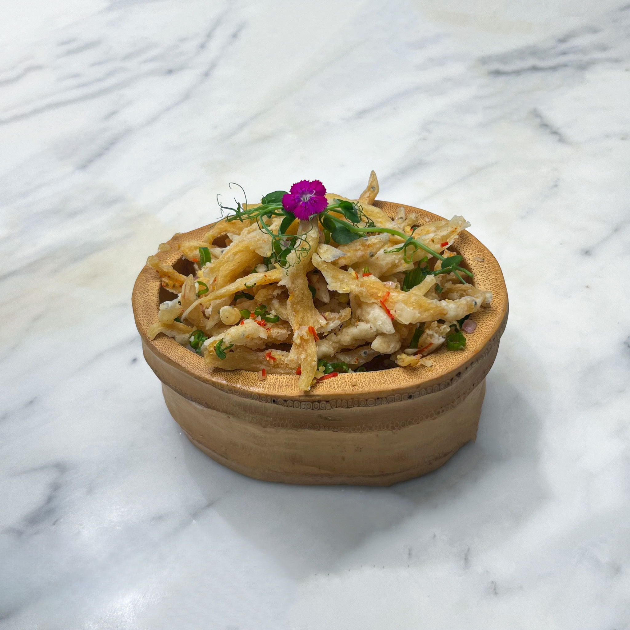 椒盐白饭鱼 Deep-Fried Marinated Silver Bait Fish with Salt & Pepper ...