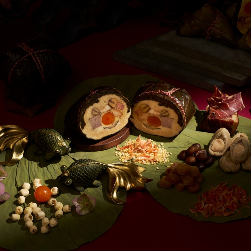 Steamed 12-Head Abalone & Eight-Treasure Glutinous Rice Dumpling with ...