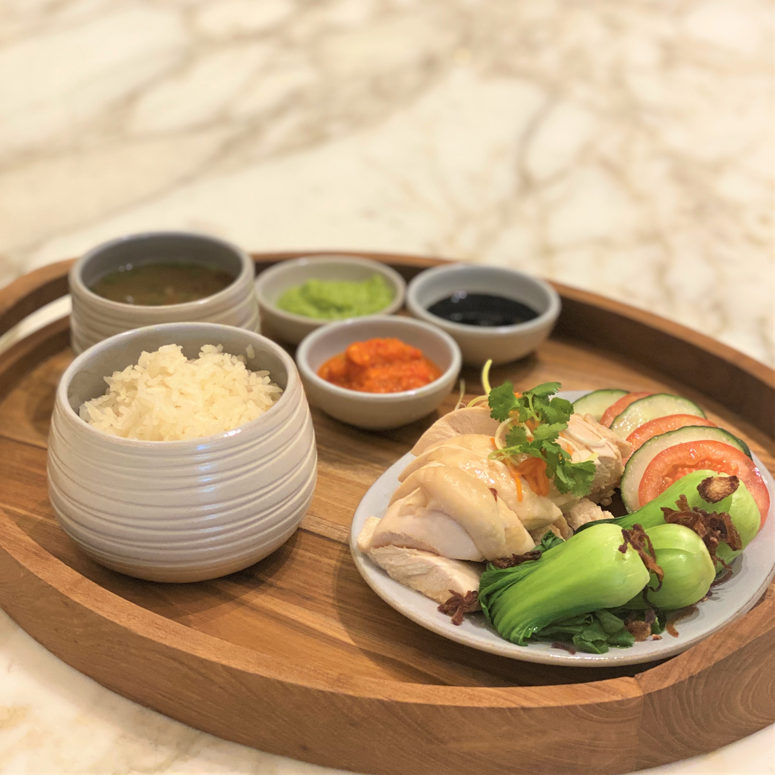 HAINANESE CHICKEN RICE | Raffles Grab and Go